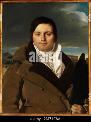 Joseph Antoine Moltedo (1810) by Jean-Auguste-Dominique Ingres Stock ...