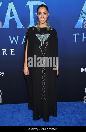 December 12, 2022, Hollywood, California, USA: Oona Chaplin arrives for ...