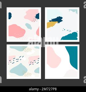 Pastel Memphis pattern design vector Stock Vector Image & Art - Alamy