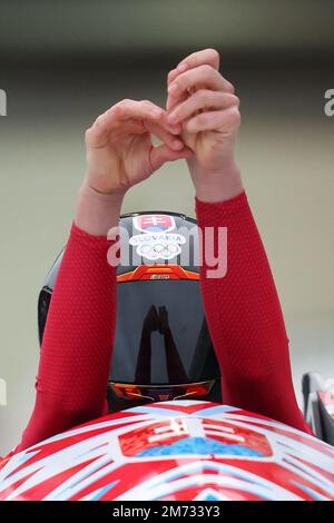 Winterberg, Germany. 07th Jan, 2023. Bobsleigh: World Cup, monobob ...