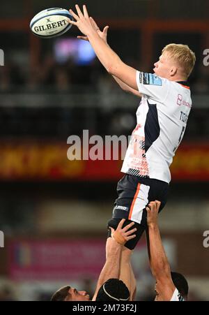 6th January 2023, Kingsholm Stadium, Gloucester, Gloucestershire ...