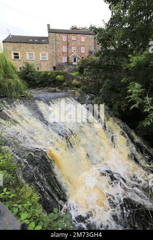 The Swindale Beck river, Brough town, Eden valley, Cumbria, England, UK ...