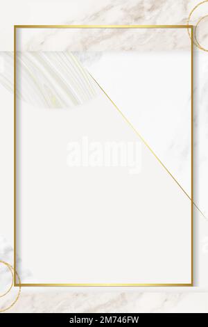 Rectangle framed card mockup vector Stock Vector Image & Art - Alamy