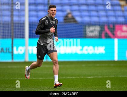 Plymouth Argyle defender James Bolton (2) warming up during the Sky Bet ...