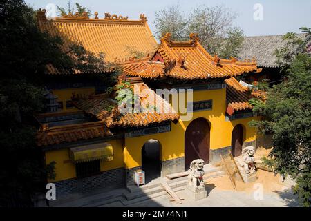 Thousand Buddha Mountain,Wan-fo Cave,Shandong Province,China Stock ...