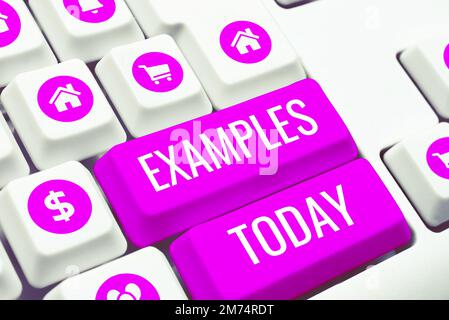 Handwriting text Examples, Business approach photo Sample Model to ...