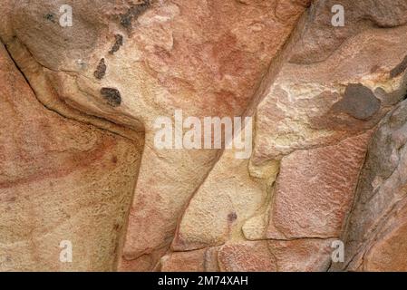 Weathered Sandstone rock close up Stock Photo - Alamy