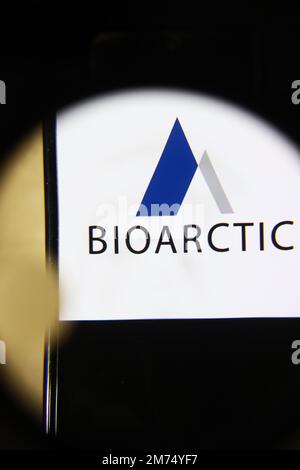 Bioarctic logo. Bioarctic AB is a Swedish pharmaceutical research ...