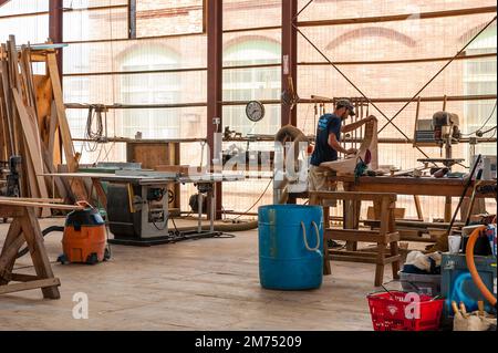 Restoration of The 1885 Coronet Yacht at the International Yacht ...