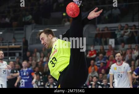 Bremen, Deutschland. 07th Jan, 2023. firo: 07.01.2023, handball ...