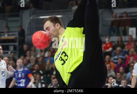 Bremen, Deutschland. 07th Jan, 2023. firo: 07.01.2023, handball ...