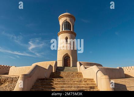 Al-Ayjah Lighthouse, Sur, Oman Stock Photo - Alamy