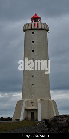 The lighthouse of Akranes, Iceland, built in 1918 Stock Photo - Alamy