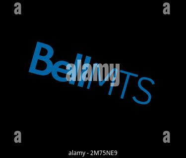 Bell MTS, Logo, Black background Stock Photo - Alamy