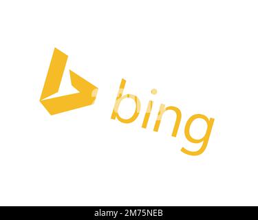 Bing Maps, Logo, White background Stock Photo - Alamy
