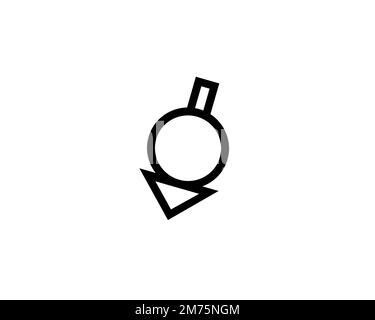 Berliet, rotated logo, white background Stock Photo - Alamy