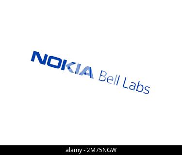 Bell Labs, rotated logo, white background Stock Photo - Alamy
