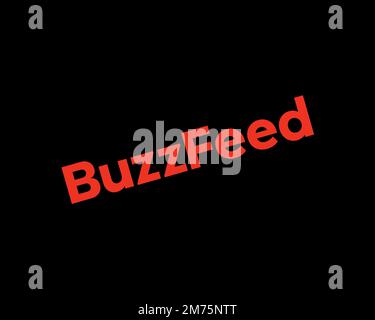 BuzzFeed, Logo, Black background Stock Photo - Alamy