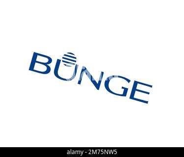 Bunge Limited, Rotated Logo, White Background Stock Photo - Alamy