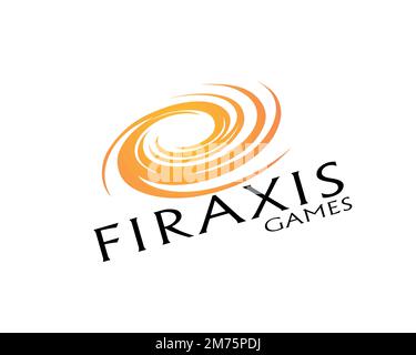 Firaxis Games, rotated logo, white background B Stock Photo - Alamy