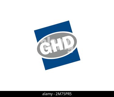 GHD Group, Logo, White background Stock Photo - Alamy