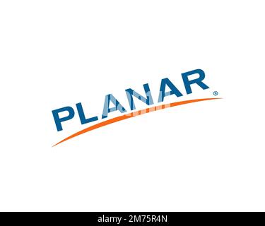 Planar Systems, Logo, White background Stock Photo - Alamy