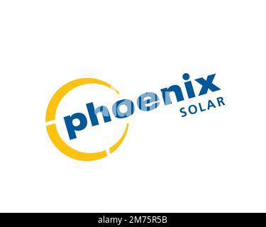 Phoenix Solar, Logo, White background Stock Photo - Alamy