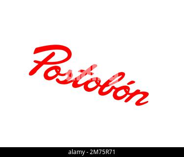 Postobon, rotated logo, white background Stock Photo - Alamy