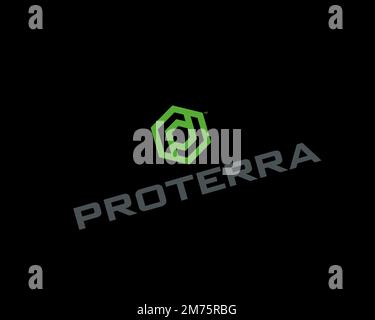 Proterra Inc. logo, black background Stock Photo - Alamy