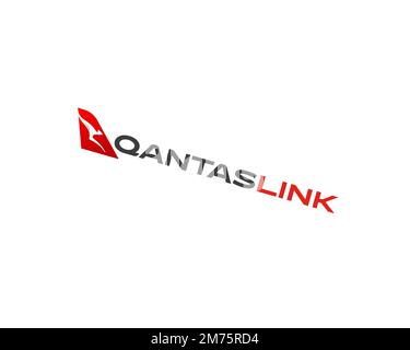QantasLink, Logo, White background Stock Photo - Alamy