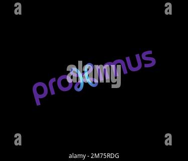Proximus Group, Logo, Black background Stock Photo - Alamy