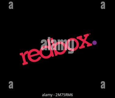 Redbox, Logo, Black background Stock Photo - Alamy