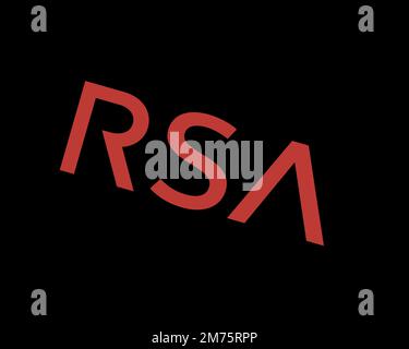 RSA Security, Logo, Black background Stock Photo - Alamy