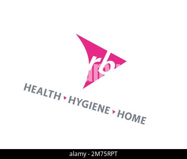 Reckitt Benckiser, Logo, White background Stock Photo - Alamy
