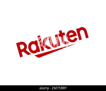 Rakuten, Logo, White background Stock Photo - Alamy