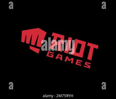 Riot Games, Logo, Black background Stock Photo - Alamy