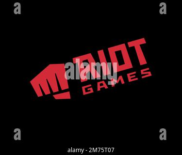 Riot Games, Logo, Black background Stock Photo - Alamy