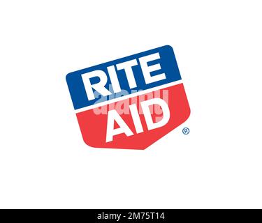 Rite Aid, Logo, White background Stock Photo - Alamy