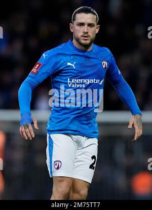 Chesterfield, UK. 7th Jan, 2023. Armando Dobra of Chesterfield during ...