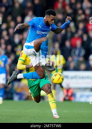 Chesterfield, UK. 7th Jan, 2023. Armando Dobra of Chesterfield during ...