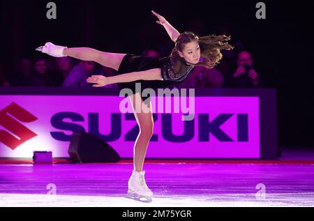 Yasmine Yamada during the ice skating exhibition "Bol On Ice, world ...