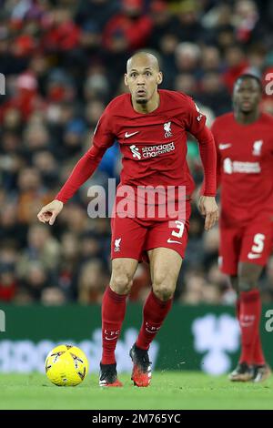 Liverpool, UK. 07th Jan, 2023. Rayan Aït-Nouri #3 of Wolverhampton ...