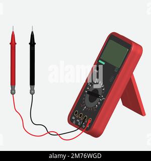 vector design of digital multimeter or DMM Stock Vector Image & Art - Alamy