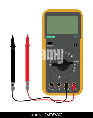 vector design of digital multimeter or DMM Stock Vector Image & Art - Alamy