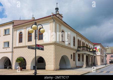 Lipnik nad Becvou (Leipnik): Town walls and former synagogue in ...