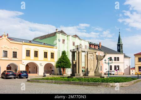 Prerov (Prerau) : Horni namesti (Upper Square) in , Olomoucky, Olomouc ...