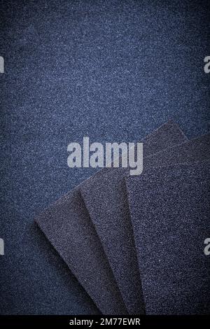Set of sanding sponges glass- paper abrasive tools Stock Photo - Alamy