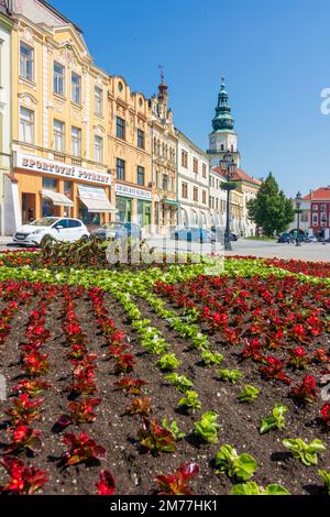 Kromeriz (Kremsier), Velke Square, Kromeriz Castle in Zlinsky, Zlin ...