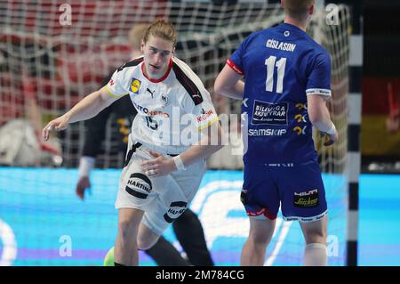 Bremen, Deutschland. 07th Jan, 2023. firo : 07.01.2023, Handball ...
