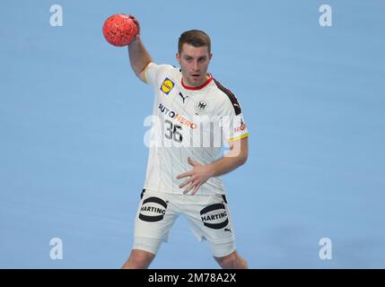 Bremen, Deutschland. 07th Jan, 2023. firo: 07.01.2023, handball ...
